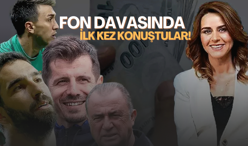 Fon davasında Arda Turan, Emre Belözoğlu ve Fernando Muslera ilk kez ...