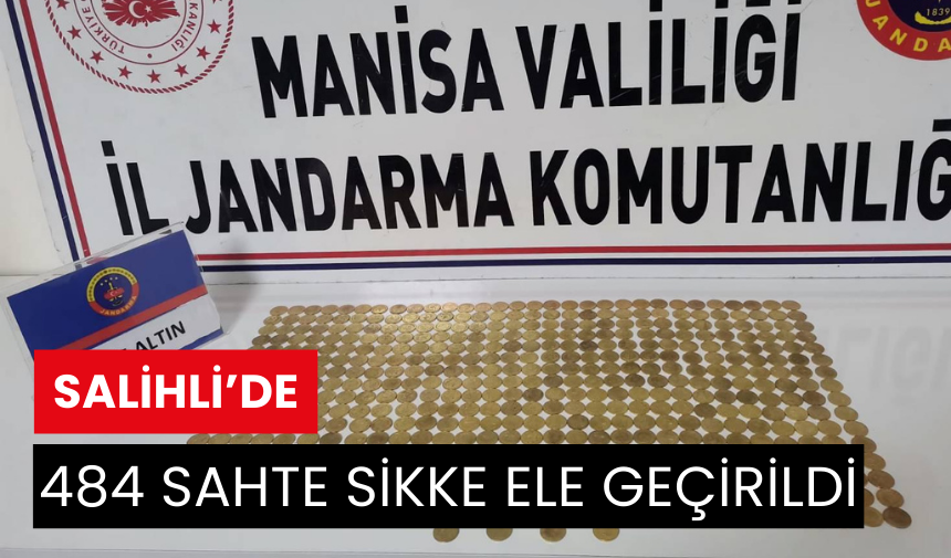 Salihli’de sahte sikke ile dolandırıcılık yapacaklardı: 2 kişi ...